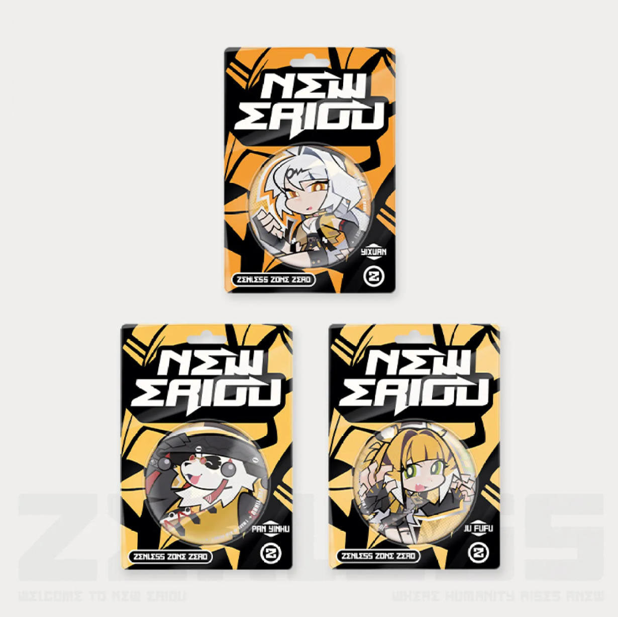 Lido Series Pins | for Zenless Zone Zero Fans | Tinplate | Collectibles ...