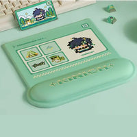 Natlan Colorful Pixel Series Kinich Mousepad | for Genshin Impact Fans ...